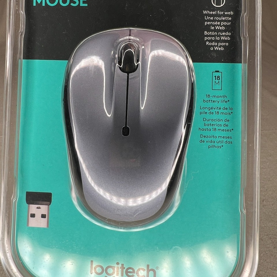 Logitech Mouse M325 Wireless Optical Compact with Unifying Receiver ...