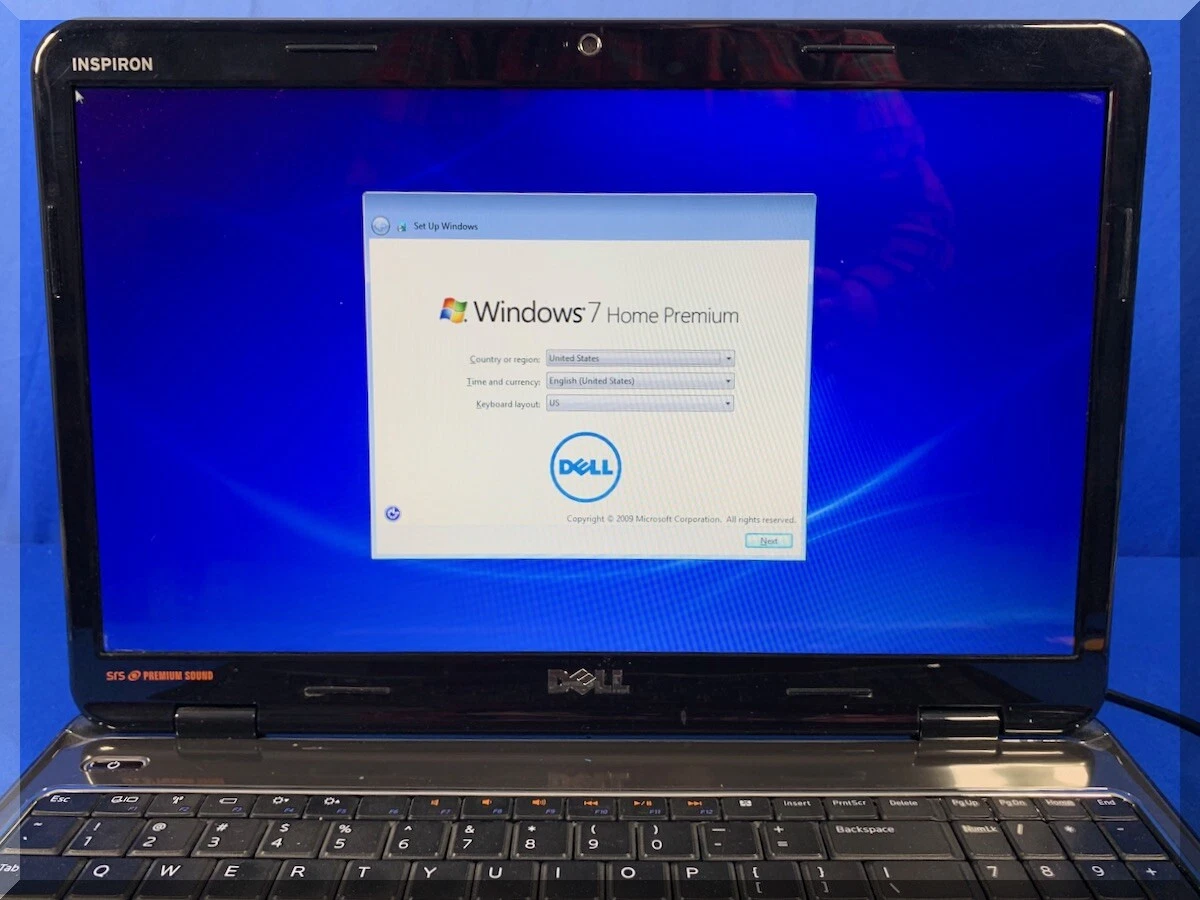 Dell Laptops Windows 7
