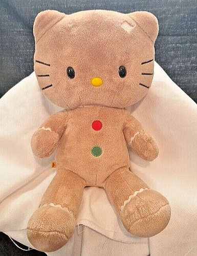 Build-A-Bear 20" Gingerbread Cookie Holiday Tan Plush Hello Kitty ...