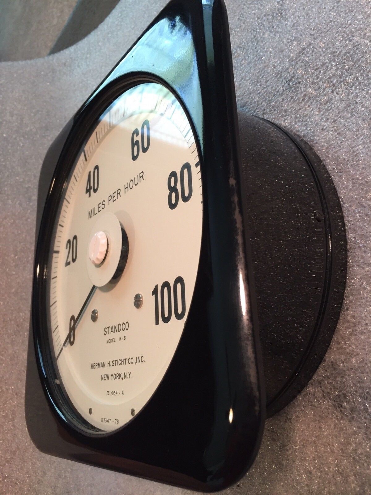 Train Engine Speedometer - STANDCO - Model R-8 - Locomotive - Railroad ...