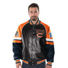 "AS IS" Officially Licensed NFL Men's Faux Leather Varsity Jacket ...