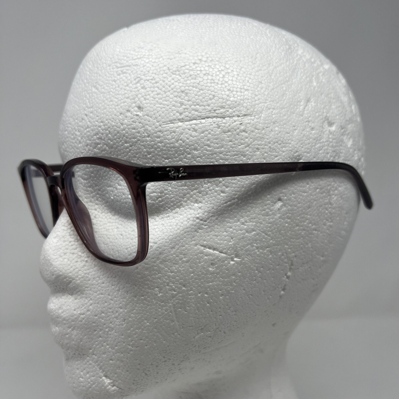 Ray Ban RB 7185 8236 50[]18 145 Eyeglasses/Frames Purple Clear | eBay