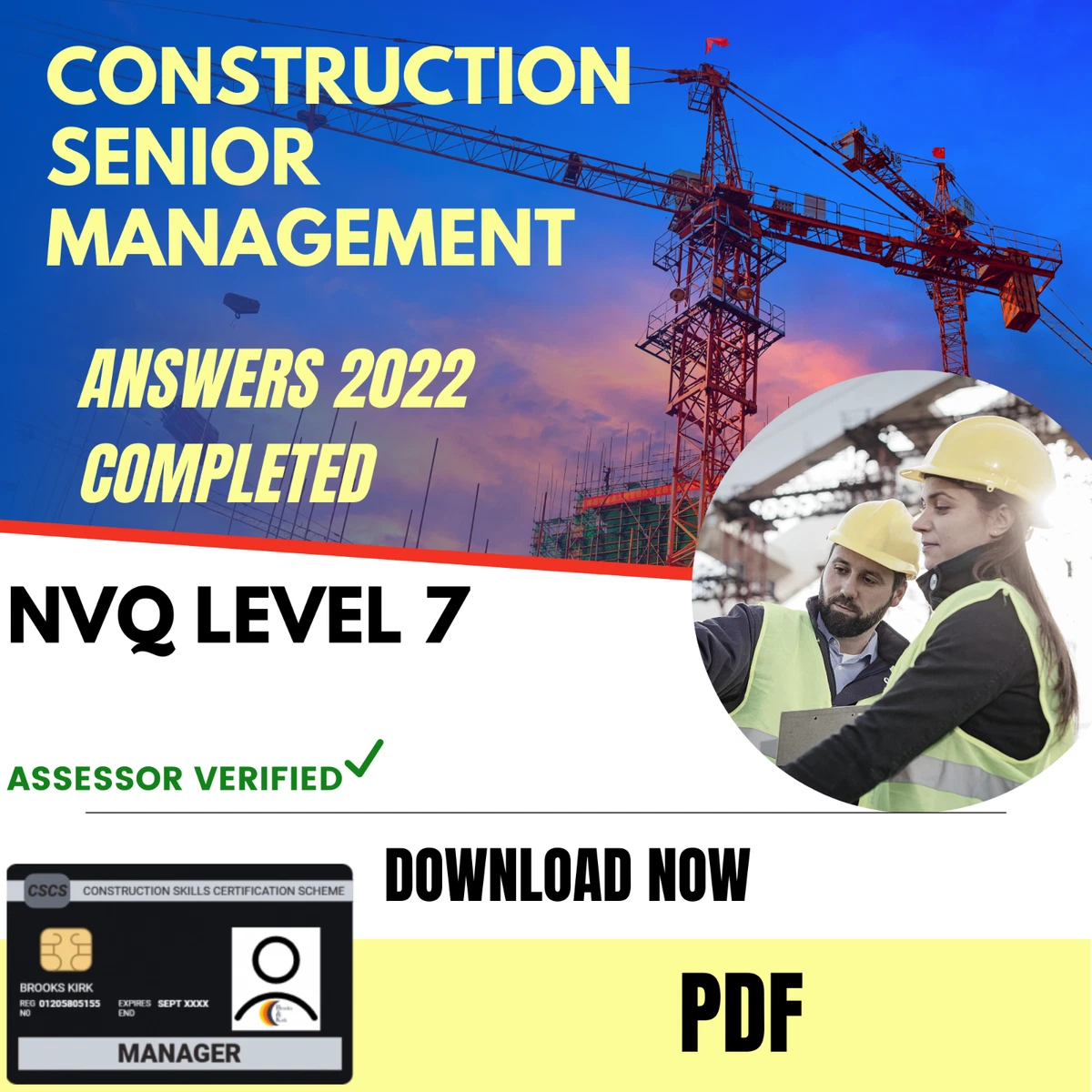 NVQ Level Diploma In Construction Site Management, 58% OFF