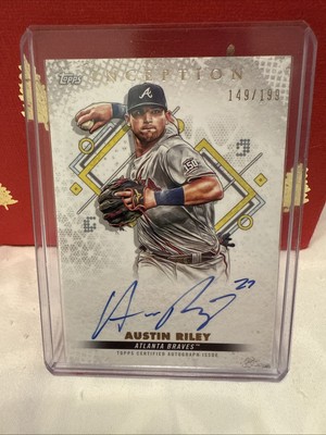 AUSTIN RILEY 2022 TOPPS INCEPTION ROOKIES & EMERGING STARS AUTO /199 ...