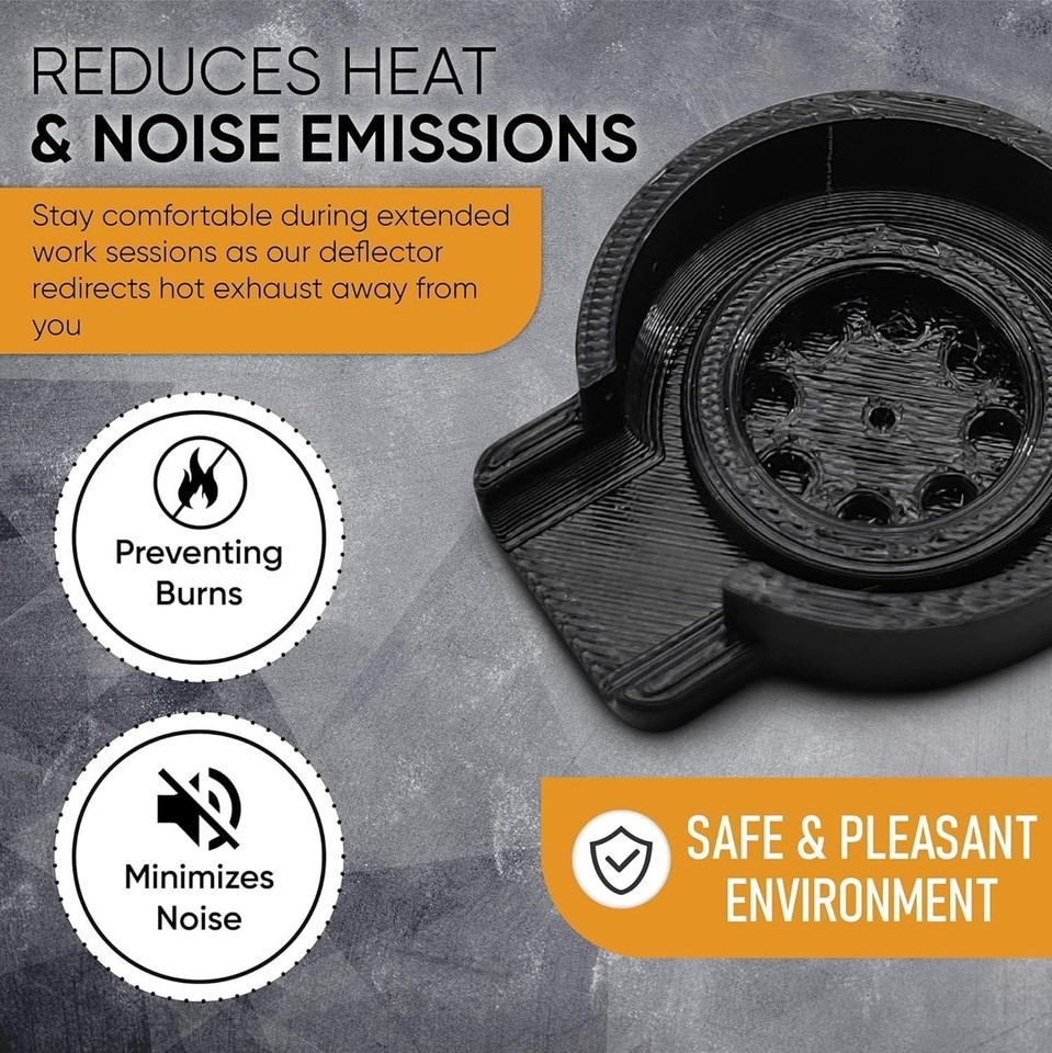 Rubber Porter Cable Brad Nailer Exhaust Deflector Compatible with ...