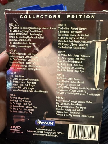 50 Whodunit Classics On 4 DVDs Box Set—nice ! | eBay