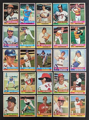 1976 Topps Baseball Set Break 25 Cards | eBay