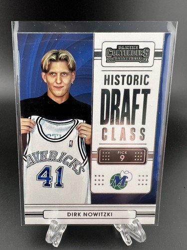 2022-23 Panini Contenders Dirk Nowitzki Historic Draft Class #12 Dallas ...
