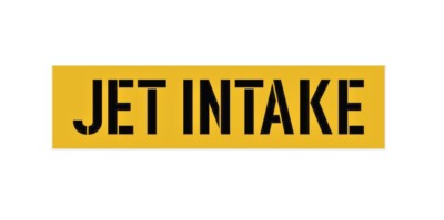 2X JET INTAKE Sticker Vinyl Decal | eBay