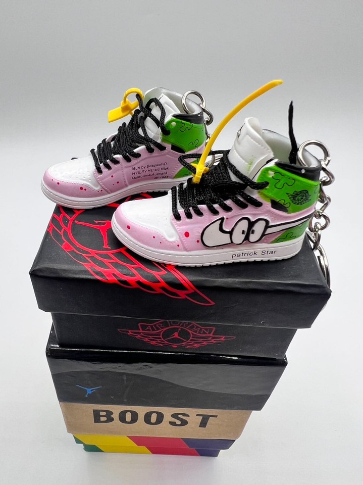 PART 6- Jordan SB Dunk Key Chains Collectible Mini Shoe Keyring With ...