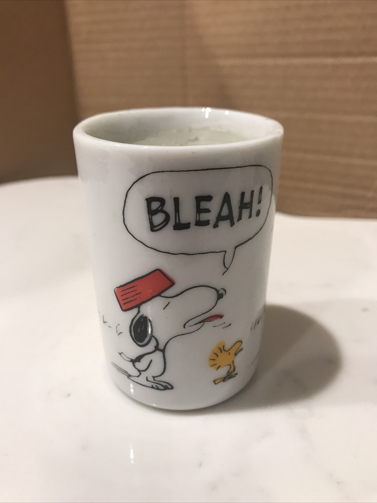 Vintage Hallmark 3" SNOOPY Candle "BLEAH!" w/ Charlie Brown & Lucy | eBay