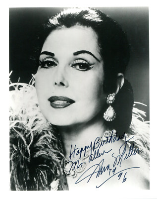 Ann Miller Autographed Black & White 8x10 Photo | eBay