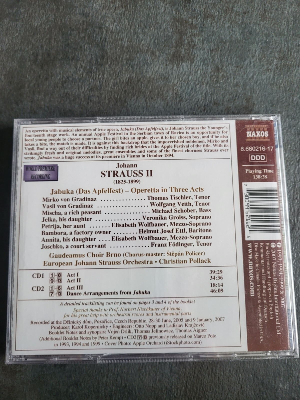 Jabuka (Apple Festive) by Strauss II / Veith / Schober / Groiss ...