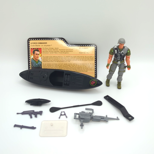 GI Joe Q FORCE COMMANDER LT DOLPHIN 2010 Convention Exclusive 100% ...