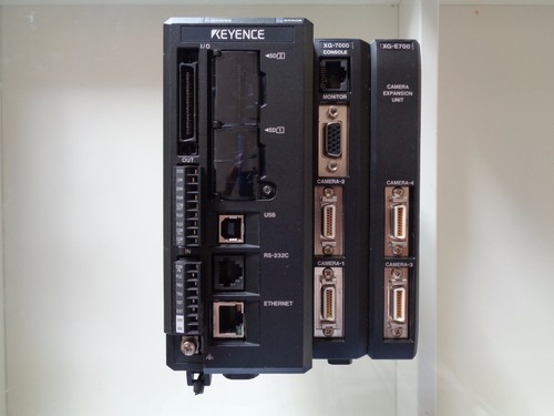 Keyence Vision System XG-7000 Camera Console With XG-E700 Extension ...