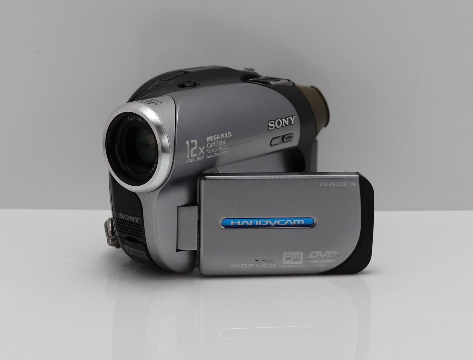 SONY HANDYCAM DCR-DVD203E CAMCORDER BOXED DVD DISC DIGITAL VIDEO CAMERA ...