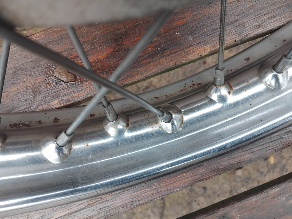 TRIUMPH BSA = CONICAL HUB FRONT WHEEL = WM2 x 19 | eBay UK