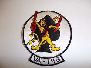 b6284 Vietnam US Navy Attack Squadron VA 196 Ron IR28A | eBay