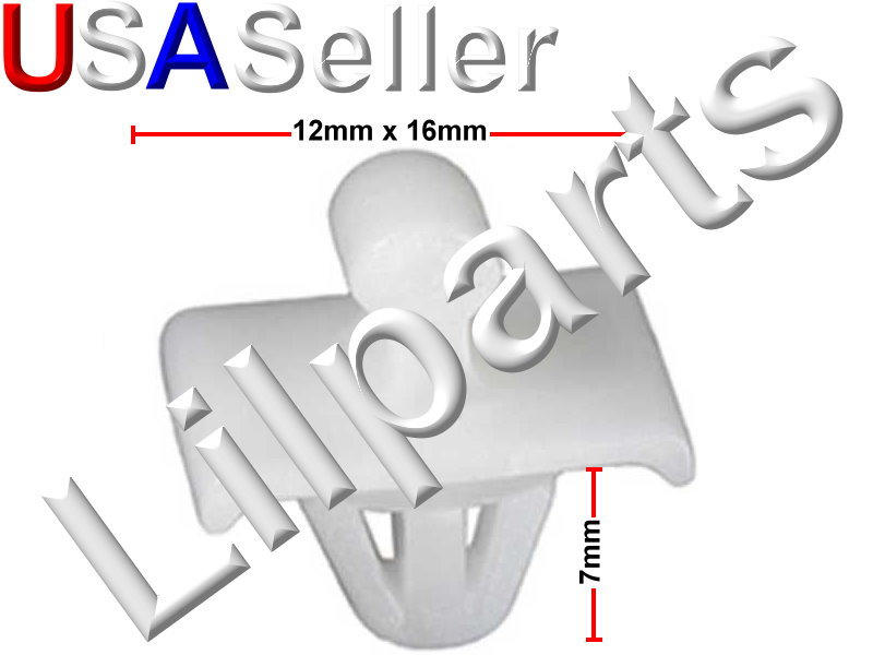 Mercedes Benz Front Fender Moulding Clips 001-988-44-81 | eBay