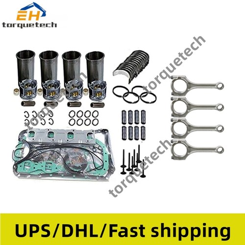 Overhaul Rebuild Kit+4pcs Connecting Rod for Isuzu DA220 Engine | eBay
