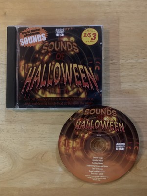 Sounds of Halloween Eerie Halloween Sound Effects Frightening Fiends CD ...