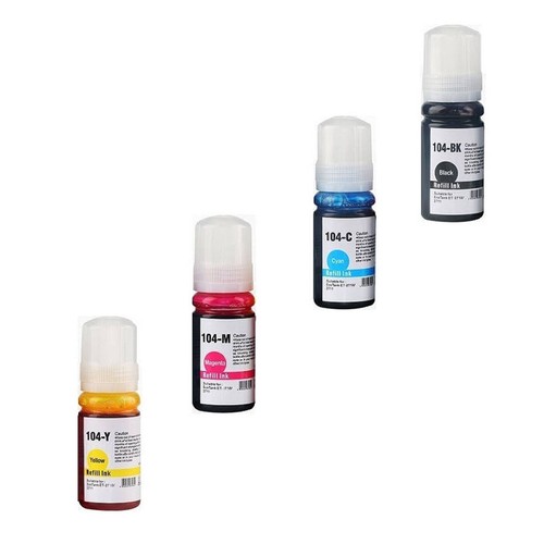 INCHIOSTRO COMPATIBILE EPSON T104 BK C M Y 70 ML | eBay