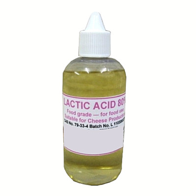 Lactic Acid for Cheese Making 80% - 100ml - Use for Mozzarella | eBay UK