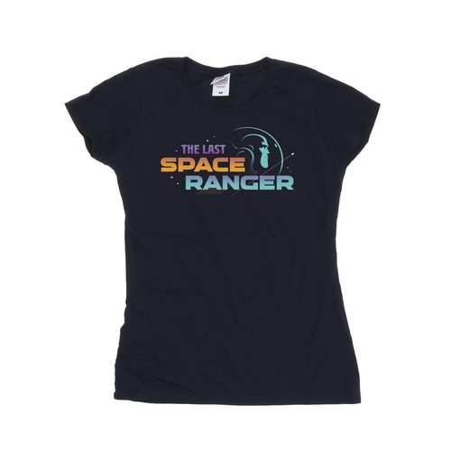 Disney Womens/Ladies Lightyear Last Space Ranger Text Cotton T-Shirt ...