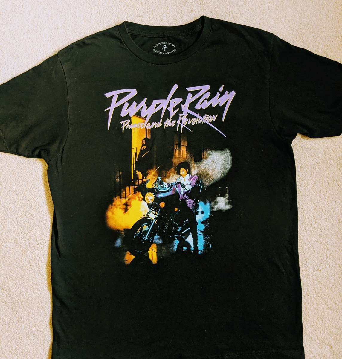 Purple Rain Shirt Prince "Purple Rain" Official Merchandise T Shirt