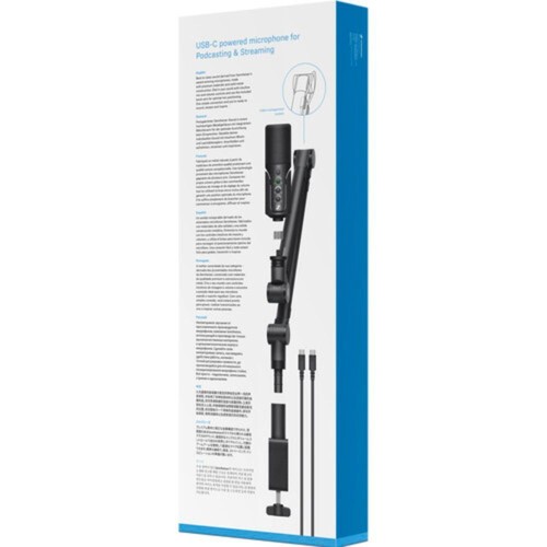 Sennheiser Profile USB Condenser Microphone Streaming Set with Boom Arm ...