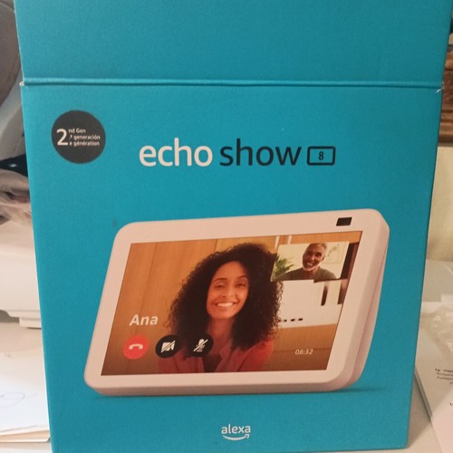 NEW Amazon - Echo Show 8 (2nd Gen) HD Smart Display 13 MP Camera w ...