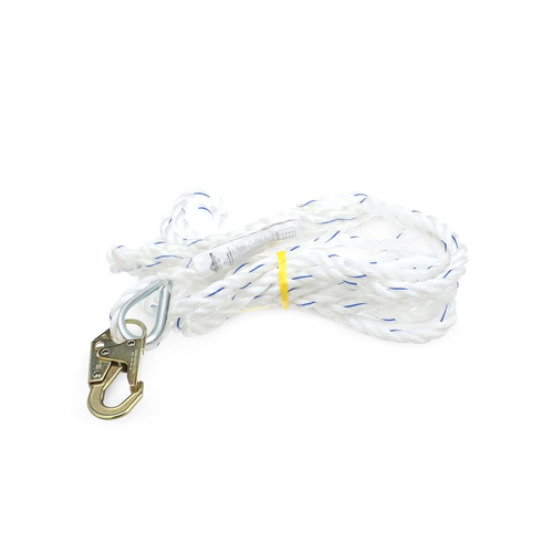 Fall Protection Safety Lifeline Rope Grab, 25 Ft Vertical Cable ...