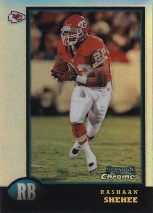 1998 Bowman Chrome - Rashaan Shehee #202 Refractor (RC) for sale online ...