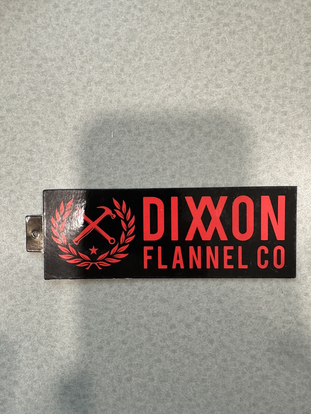 Dixxon Flannel Co. STICKER TAG ONLY BAR TAG OG | eBay