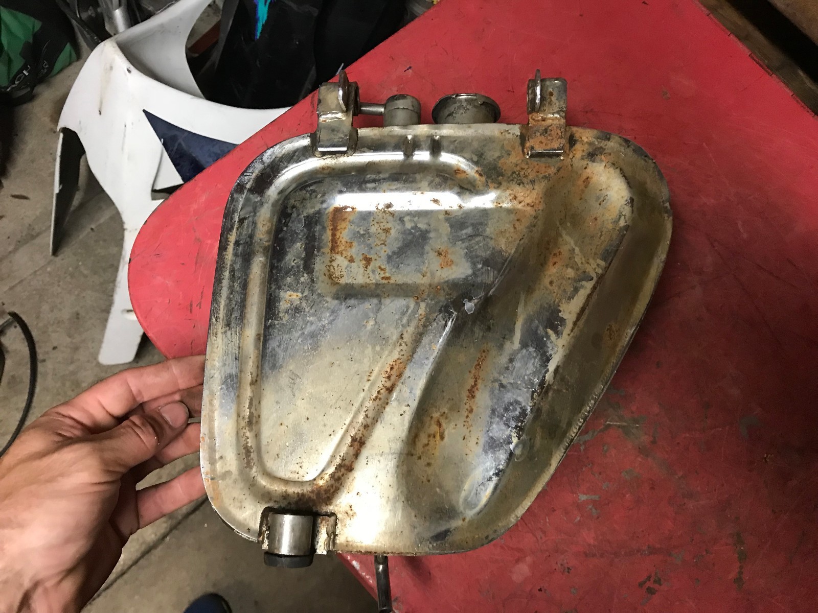 Triumph TR6 T120 650 Oil Tank TR6R T120R Vintage Cafe | eBay