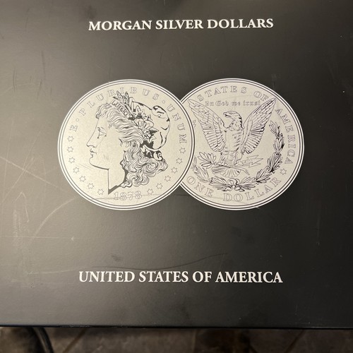 Coin Collection Presentation Case Morgan Silver US Dollar Box No Coins ...