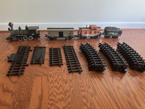 New Bright Trains With Tracks - 4 Trains, 16 Pieces Track | eBay