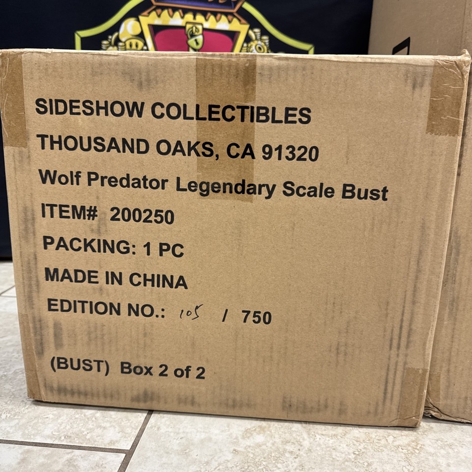 Sideshow 2002502 Aliens vs Predator Requiem Wolf Predator Bust Statue ...