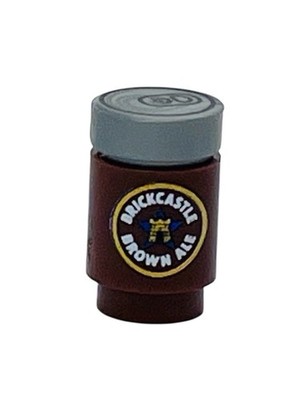 Custom Beer Can BrickCastle Ale Pub Tavern Modular Town Made From Lego ...