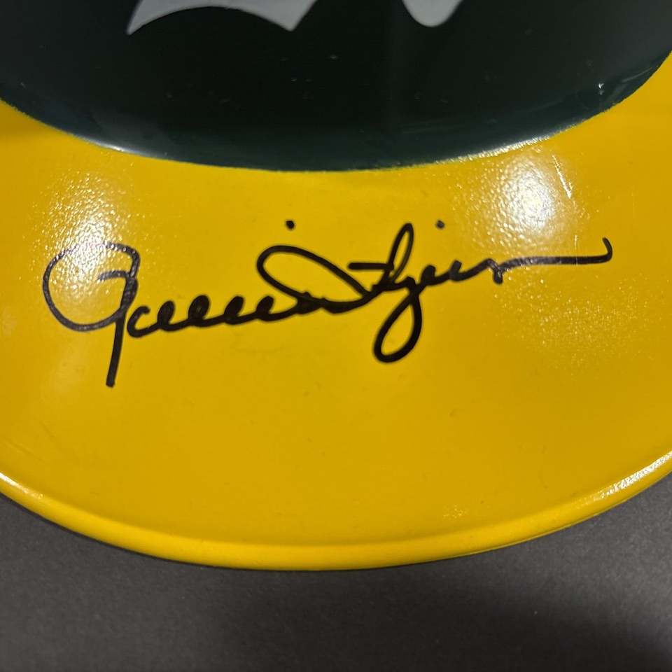 Rollie Fingers Signed Oakland A's Souvenir Replica Batting Helmet ...