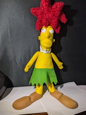 20" PLUSH DOLL SIMPSONS SIDESHOW CAVEMAN BOB 2017 VG++ | eBay