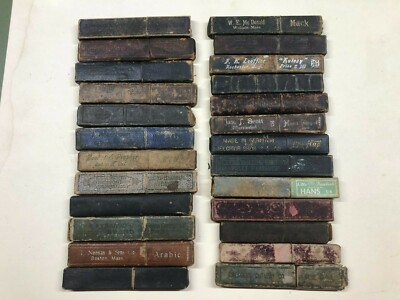 Vintage Straight Razor Boxes "Estate - Lot of 24 Razors Boxes Only ...