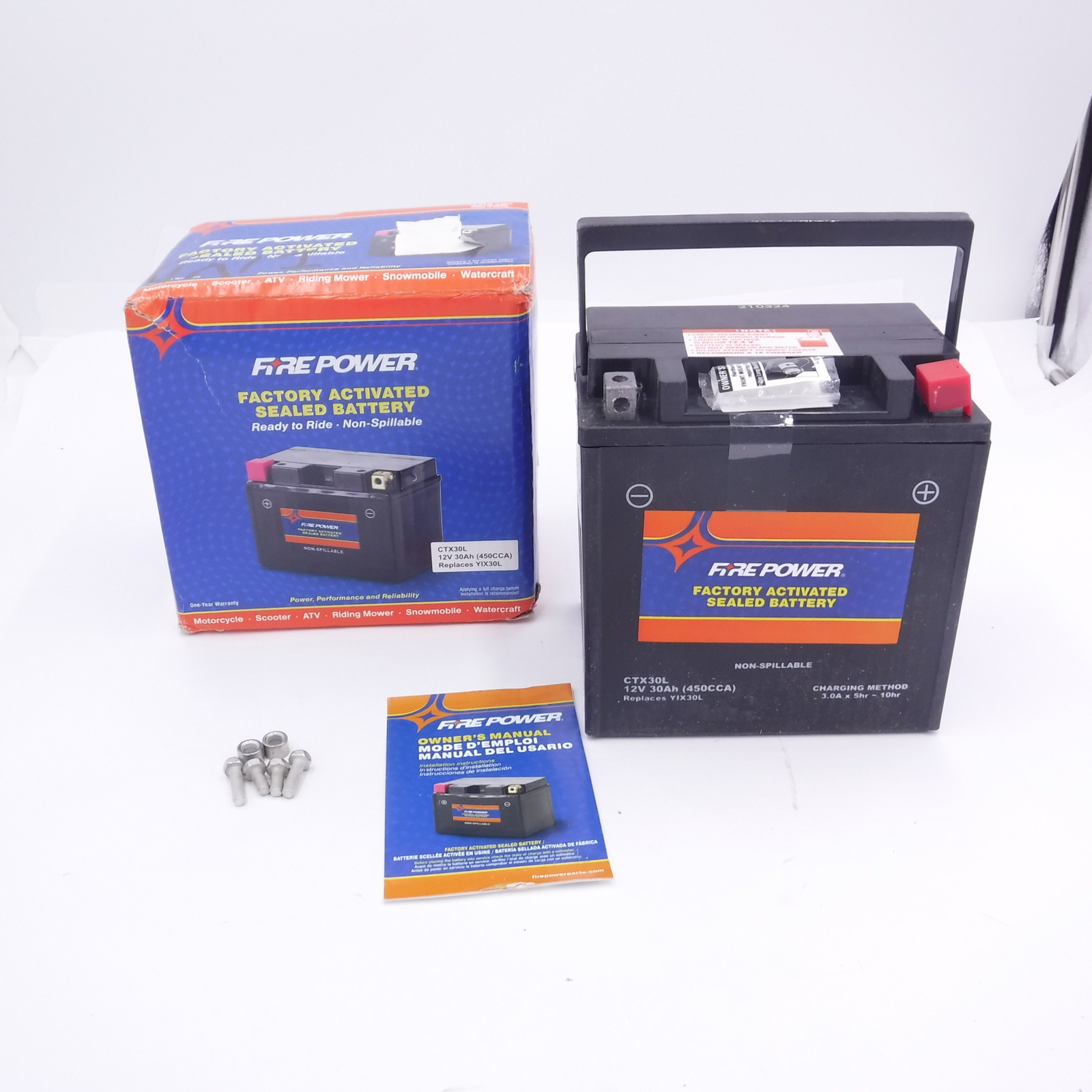 Fire Power - CTX30L - Sealed Battery for sale online | eBay