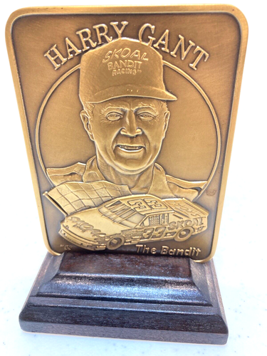 Harry Gant The Bandit 1991 Madison Collection Bronze Ignot 14oz Bronze ...