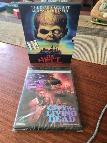 CITY OF THE LIVING DEAD 4K Blu-ray Gates Of Hell SLIPCASE Cauldron ...