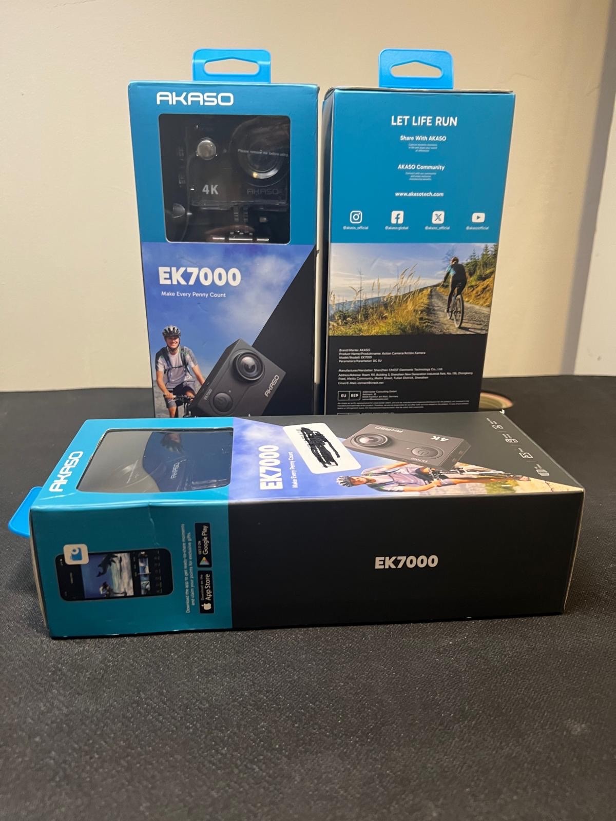 akaso ek7000 pro 4k | eBay