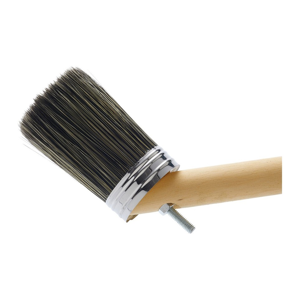 Prodec Striker Brush 2" Angled Round Head Paint Brush, 24" Wooden ...