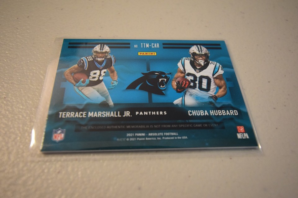 MARSHALL JR./HUBBARD 2021 ABSOLUTE RC TEAM TANDEM DUAL PATCH /199 | eBay