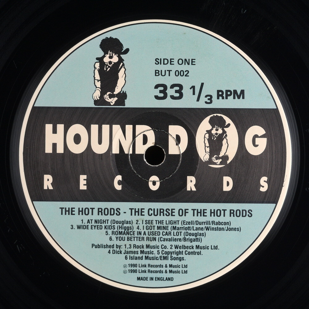 THE HOT RODS - The Curse of the Hot Rods - 1990 UK LP | eBay