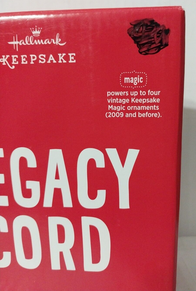Hallmark Keepsake Legacy Cord Powers Up to 4 Keepsake Magic Ornaments ...